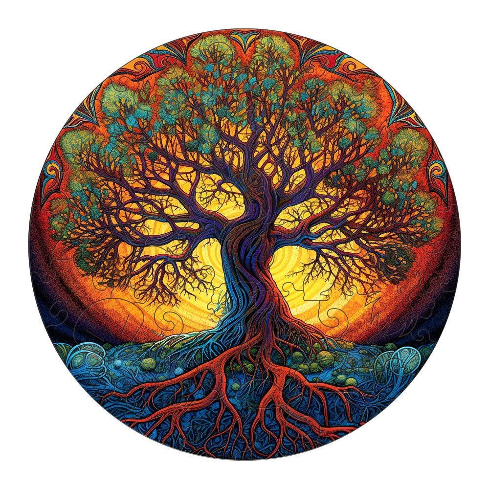 Tree Of Life Wooden Jigsaw Puzzle – Unipuzzles
